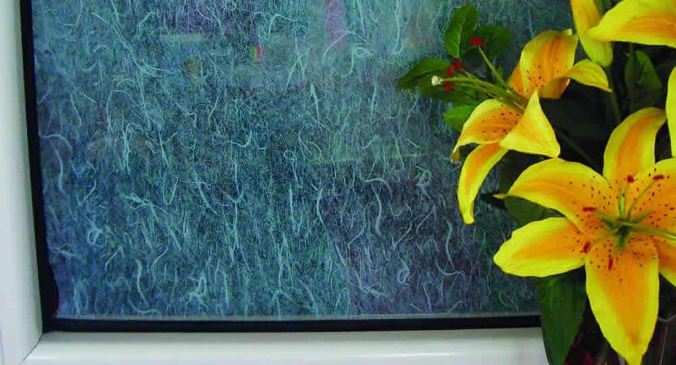 Classic White Frosted Window Film | Evowrap
